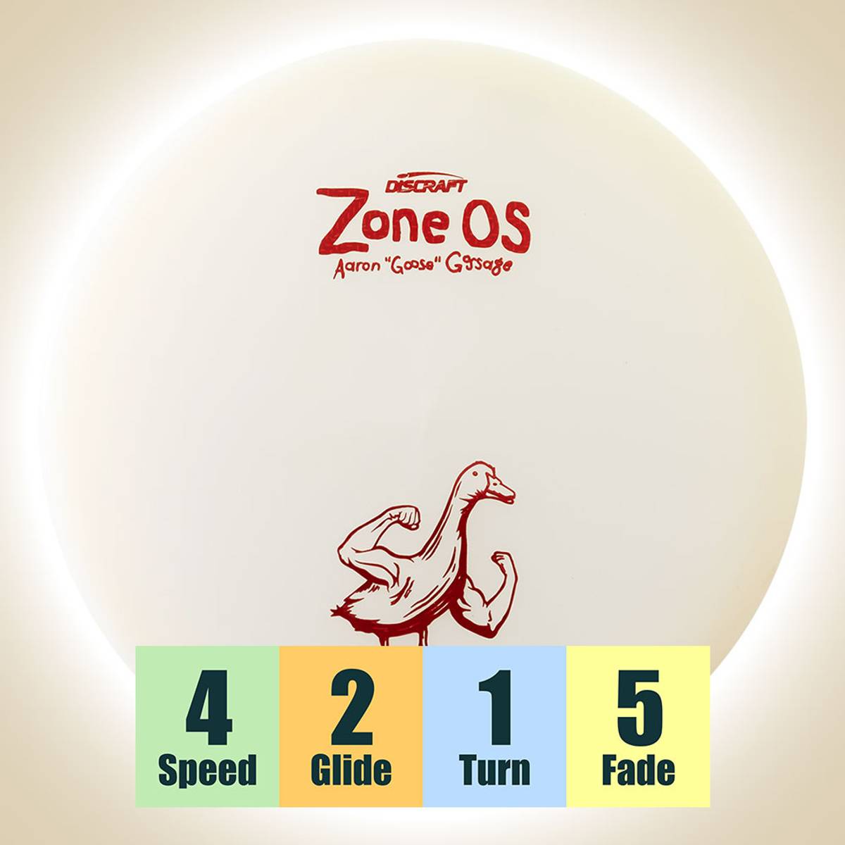 UV Z Zone OS - Aaron Gossage Goose - Krokhol Disc Golf Shop